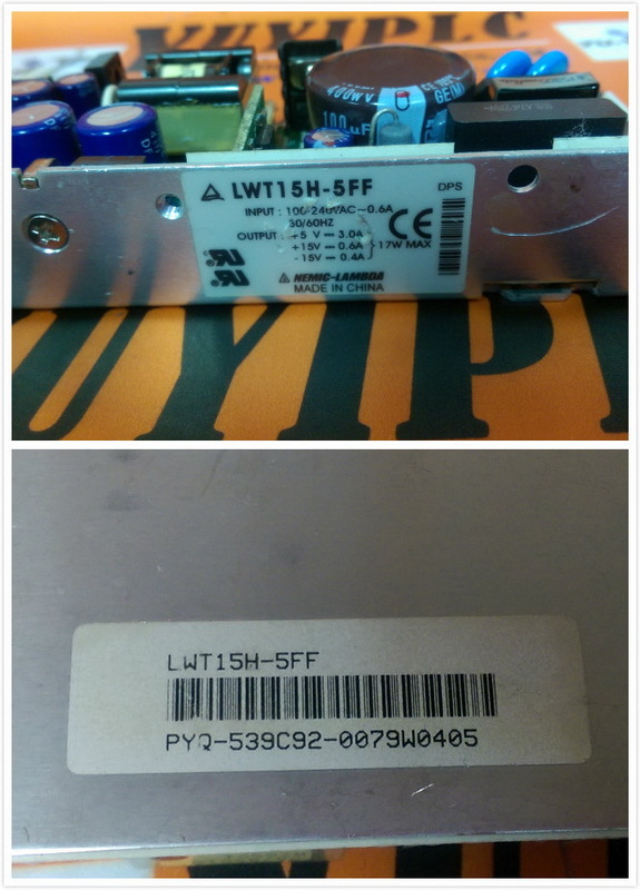 MEMIC-LAMBDA LWT15H-5FF / PYQ-539C92-0079W0405 - 裕益科技自動化設備可程式編碼器PLC分散式控制系統DCS